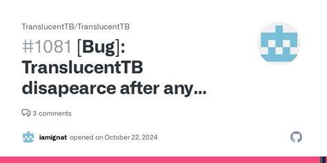 Bug Translucenttb Disapearce After Any Application Openedclosed · Issue 1081