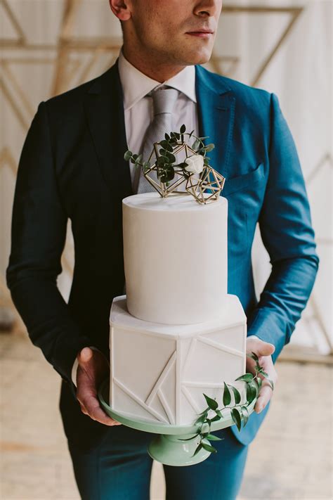 30 Modern Wedding Cake Ideas Modern Wedding Cake Geometric Wedding