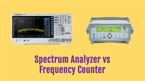 Frequency Counter Vs Spectrum Analyzer Understanding The Differences Onesdr 🛜 Technology