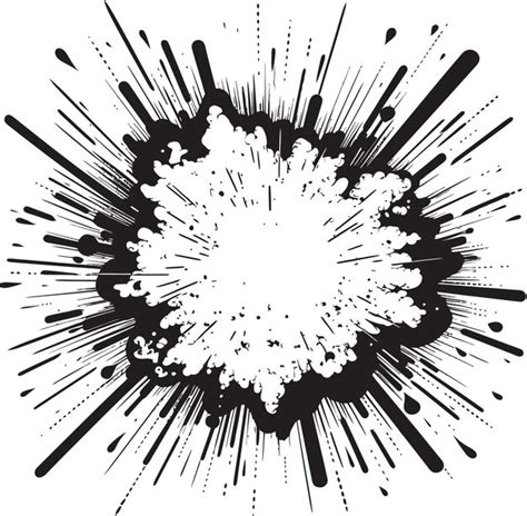 Premium Vector Black Beauty Comic Explosion Logo Mastery Exciting