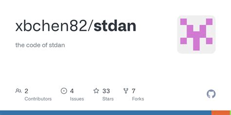 Github Xbchen82 Stdan The Code Of Stdan