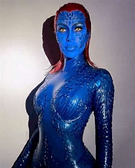 Mystique Cosplay Girl