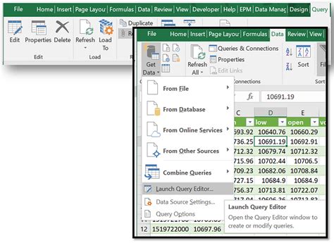Adding A Custom Column To Excel Query Editor Analytics Cloud Epm Dashboards Bi