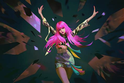 3000x2000 Anime Girl Pink Hair Joy 4k Wallpaper3000x2000 Resolution Hd 4k Wallpapersimages