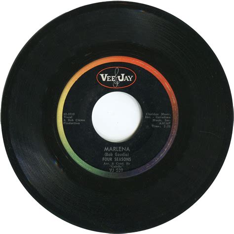 The Four Seasons Candy Girl Marlena Night Beat Records
