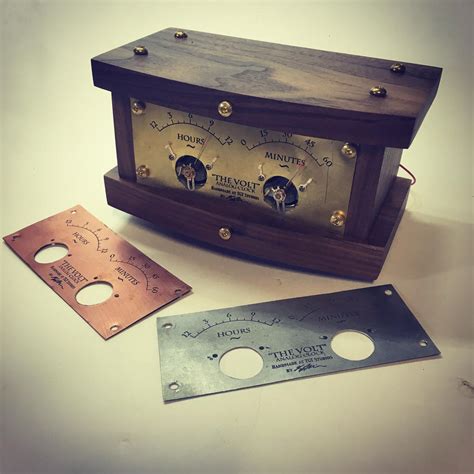 The Volt Steampunk Analog Meter Clock By Steampunk22 On DeviantArt
