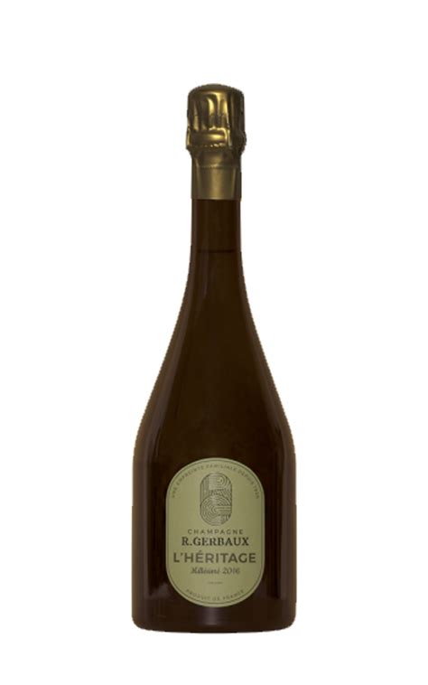 Champagne Rgerbaux MillÉsimÉ 2016 LhÉritage Extra Brut Balzanelli