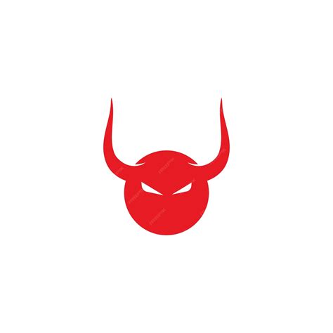 Premium Vector Red Devil Icon Logo Logo Vector Illustration