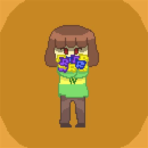 Heres The Still Image Version Of My Chara Pixel Art Since The  Didnt Seem To Work