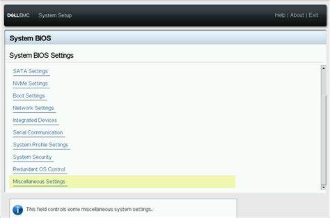 Vxrail How To Reset The Bios Settings To Default And Set System Time And Date Dell Indonesia