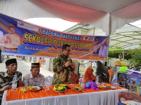 Open House Sekolah Quran Pelopor Anggota Dprd Riau F Pks Sofyan Siroj Target Disetiap