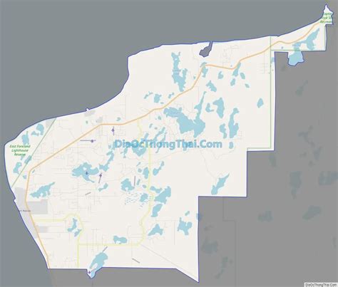 Map Of Nikiski Cdp Thong Thai Real