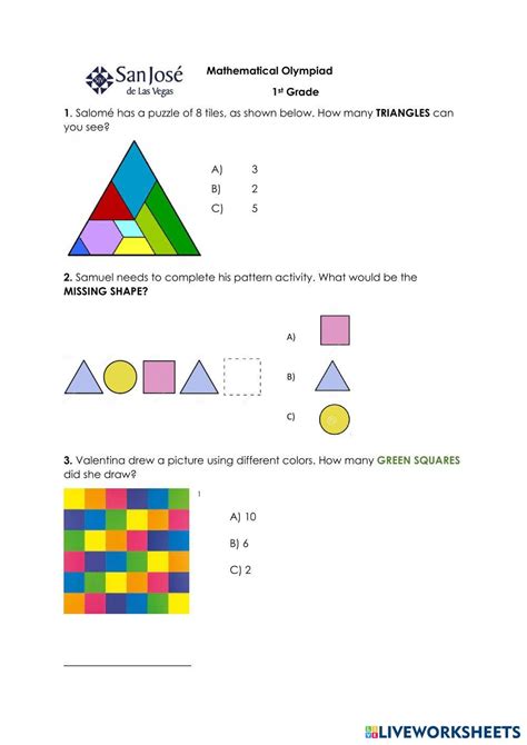 Mathematical Olympiads Live Worksheets Worksheets Library Mathematical Olympiads Live Worksheets Worksheets Library