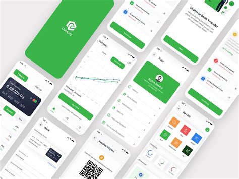 wallet app ui design designs themes templates and downloadable