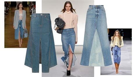 Длинная джинсовая юбка — ваша лучшая подруга этой осенью и будущей весной Fashion Mom Jeans