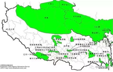 474个国家级自然保护区及分布图 环保公益学习平台 绿资酷