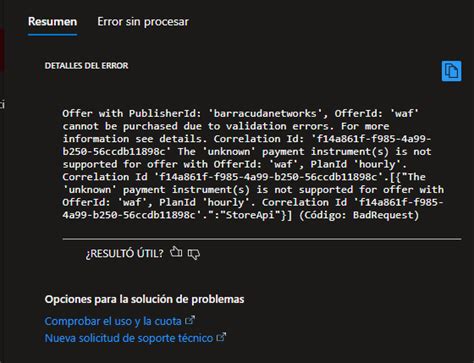 Implementation Error Barracuda Cloudgen Waf Vmss Template Microsoft Qanda
