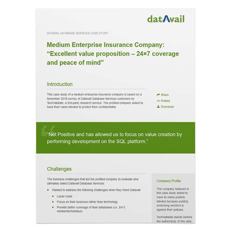 Enterprise Insurance Company Financial Report