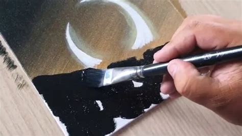 Солнечное Затмение Уроки рисования акриловыми красками Живопись на