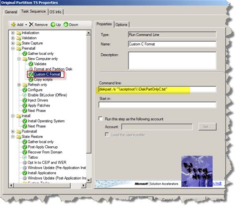 Episode 21 Keeping The Original Partition In Mdt 2012 Btnhd