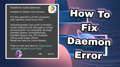 how to fix daemon error in parallel space no root 2023 failed to load