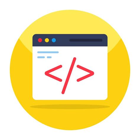 Modern Design Icon Of Web Coding Vector Art At Vecteezy
