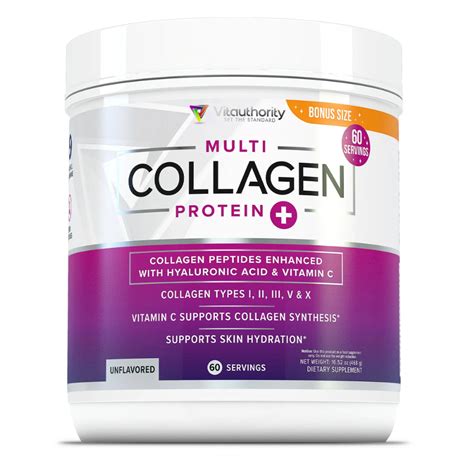 Vitauthority Multi Collagen Protein Peptides Unflavoured 60svs 468g Buy Health Products At