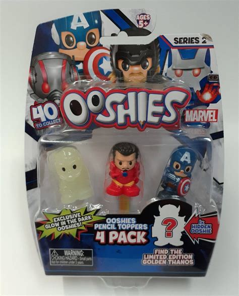 Ooshies Marvel Series 2 Sml Pack 3 Ebay