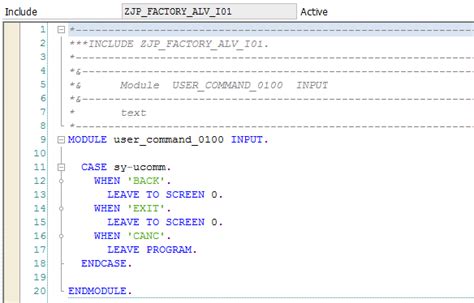 Abap Code Samples Create Alv With Clguialvgrid Without A Custom Container Discovering Abap