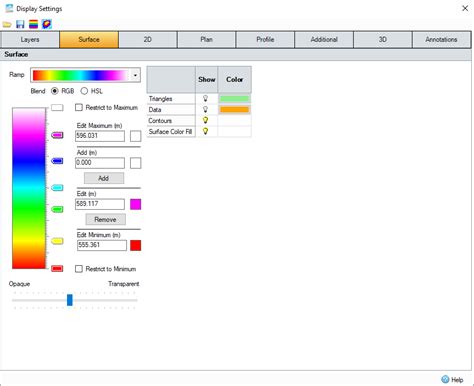 Help Display Settings Autodesk