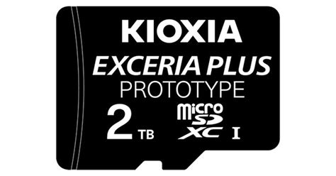 Kioxia создала первый в мире рабочий прототип карты Microsdxc объёмом 2 Тбайт