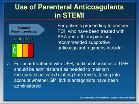 Acc Aha 2009 Guidelines For Stemi And Pci