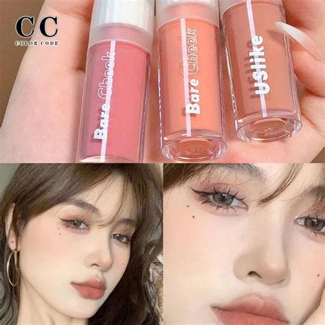 Code Liquid Blush đơn Sắc Tự Nhiên Rouge Bột Sửa Chữa Shopee Việt Nam