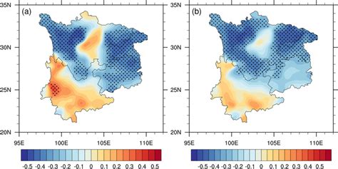 The Spatial Distribution Of The Correlation Between The Eap Index A