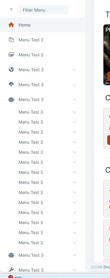 Left Side Menu Doesn T Have Scrollbar After Expanding 6429 Support