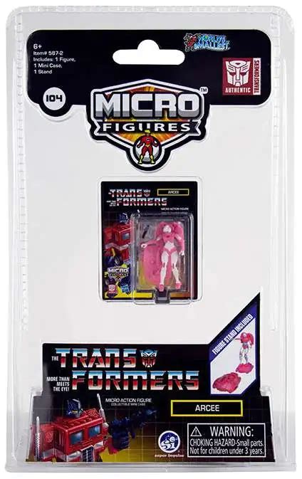 Worlds Smallest Transformers Series 2 Arcee Micro Figure Super Impulse Toywiz
