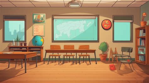 Premium Vector Classroom Background Vector Premium Vector Classroom Background Vector