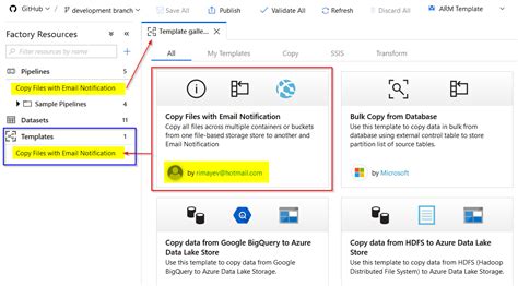 Creating Custom Solution Templates In Azure Data Factory Sqlservercentral