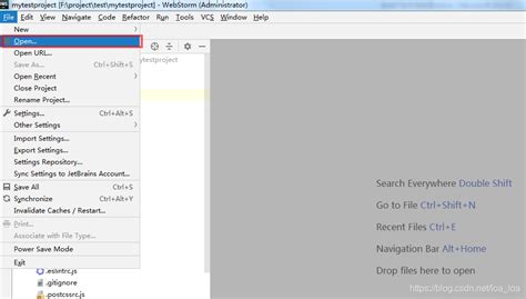 Jeecg Boot框架：使用webstrom导入前端项目并启动webstorm导入前端项目 Csdn博客