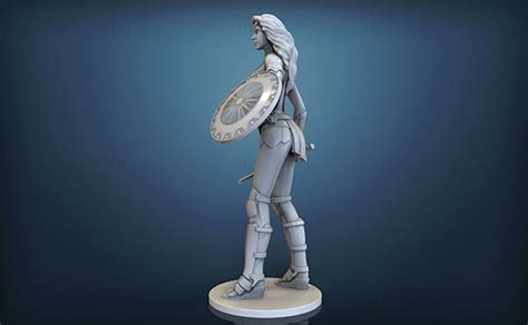 Wonder Woman 3d Print Model Stl