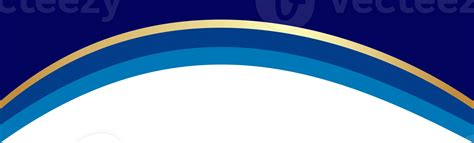 Border Shape For Banner Design Header Section With Golden Line Abstract Bottom For Web Page