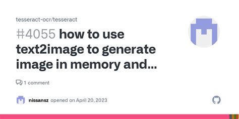 How To Use Text2image To Generate Image In Memory And Pass To Cv2 Or