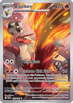 Blaziken Destined Rivals Tcg Card Database