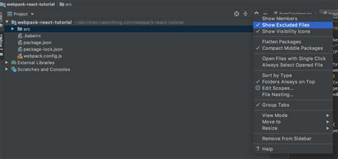 not seeing node module dependencies ides support intellij platform jetbrains