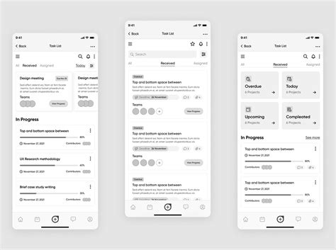 Task Management App UI Design On Behance