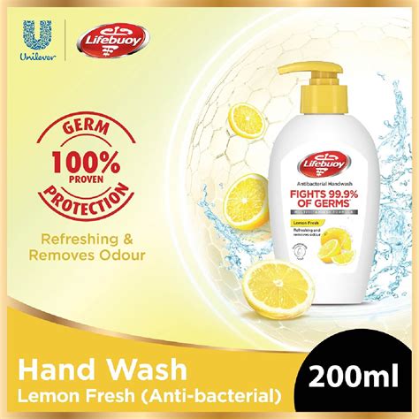 Lifebuoy Lifebuoy Antibacterial Lemon Fresh Hand Wash 200ml Body