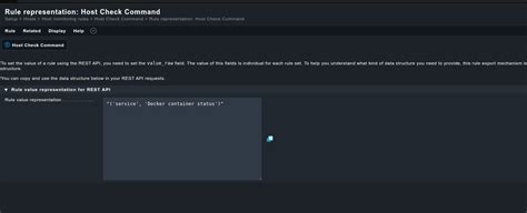 Request Error While Creating A Custom Url Rule Via The Checkmk Api Troubleshooting Checkmk