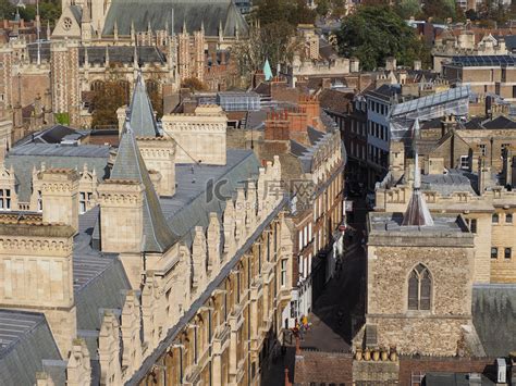 剑桥鸟瞰图高清摄影大图 千库网