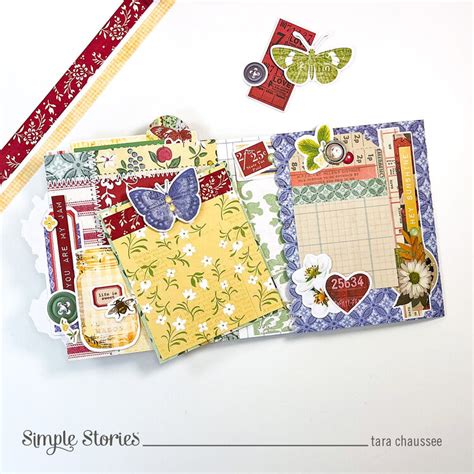 Vintage Berry Mini Album Project Idea Scrapbook Com