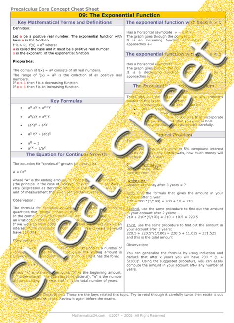 pre calculus exponential functions graphs and models